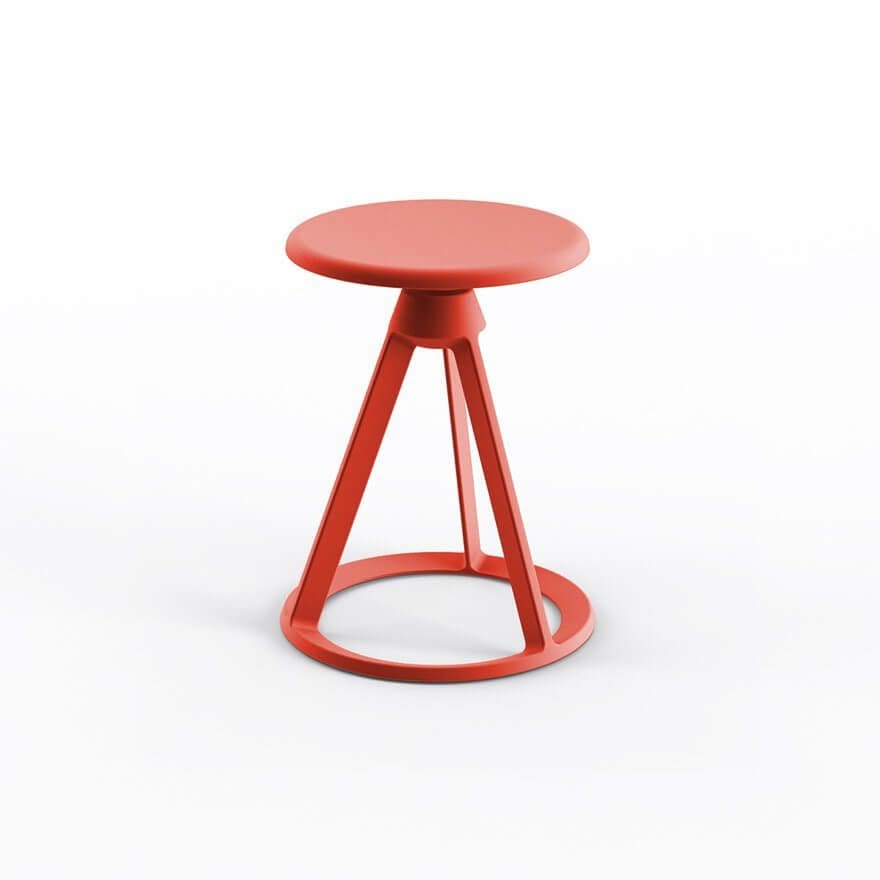 Knoll Piton Outdoor Fixed Height Stool | Clima Home