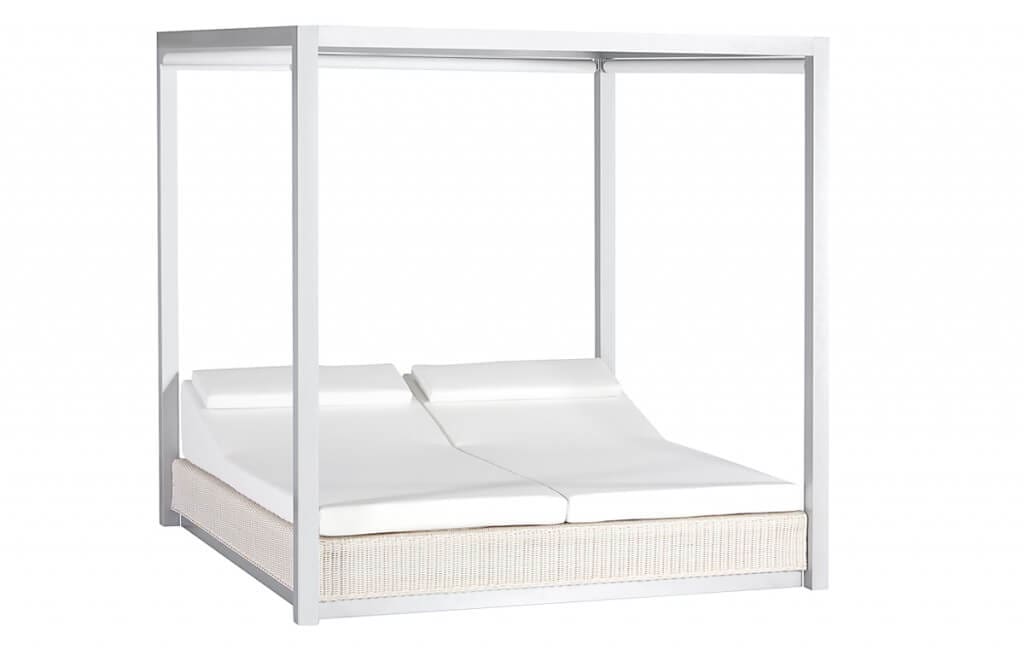 Point Sunset Double Sun Bed W/o Curtains | Clima Home