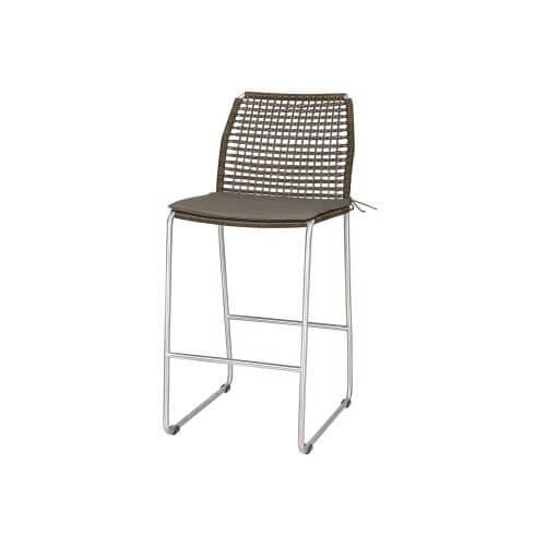 Mamagreen Manda Bar Side Chair (Stainless Steel) | Clima Home
