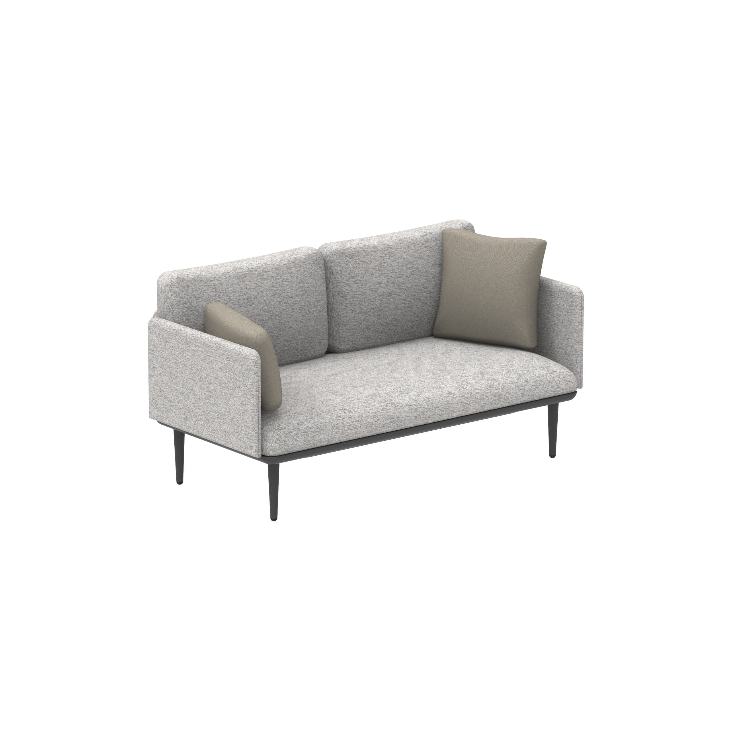 Royal Botania STYLETTO LOUNGE 140 TWO SEATER WITH LEFT AND RIGHT ...